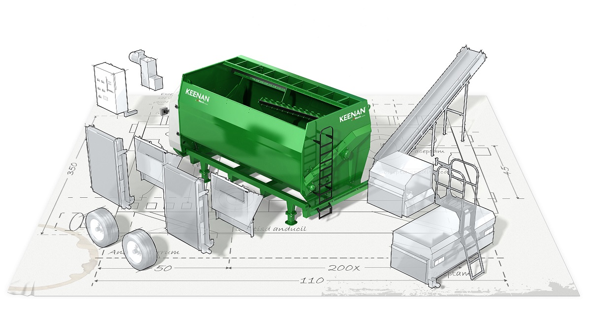 KEENAN® Mixing Solutions for Feed Milling Systems
